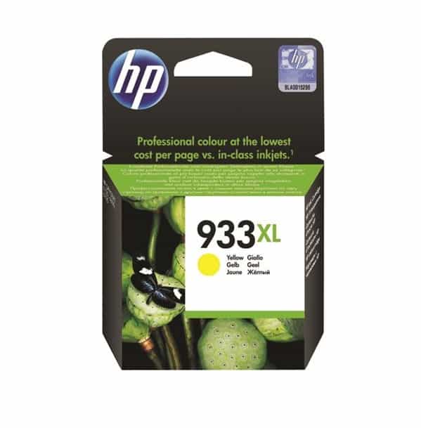 HP 933XL gul blækpatron 8,5ml - CN056AE - original - Køb billigt her!
